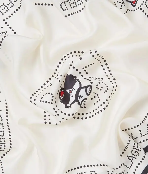 Karl Lagerfeld Ikon Circle Choupette Scarf