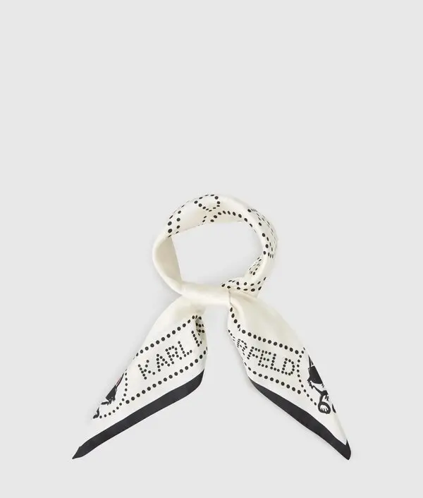 Karl Lagerfeld Ikon Circle Choupette Scarf