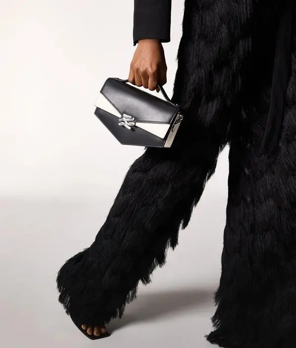 Karl Lagerfeld Kl Studio Autograph Monochrome Crossbody Bag