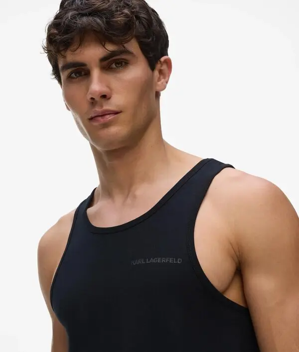 Karl Lagerfeld Logo Tank Top 2-pack