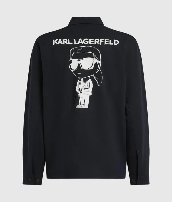 Karl Lagerfeld Ikon Jersey Overshirt