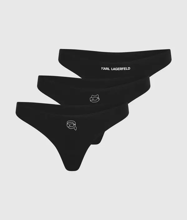 Karl Lagerfeld 3 Pack - Black