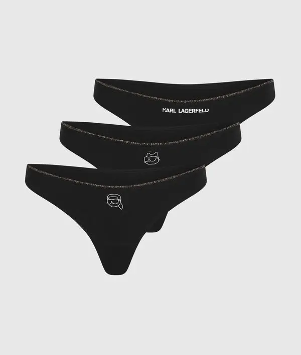 Karl Lagerfeld 3 Pack - Black