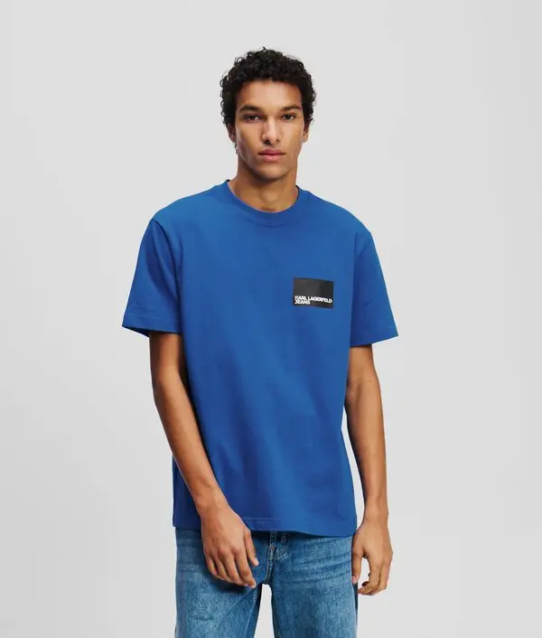KL JEANS Box Logo T-shirt - Klj Blue
