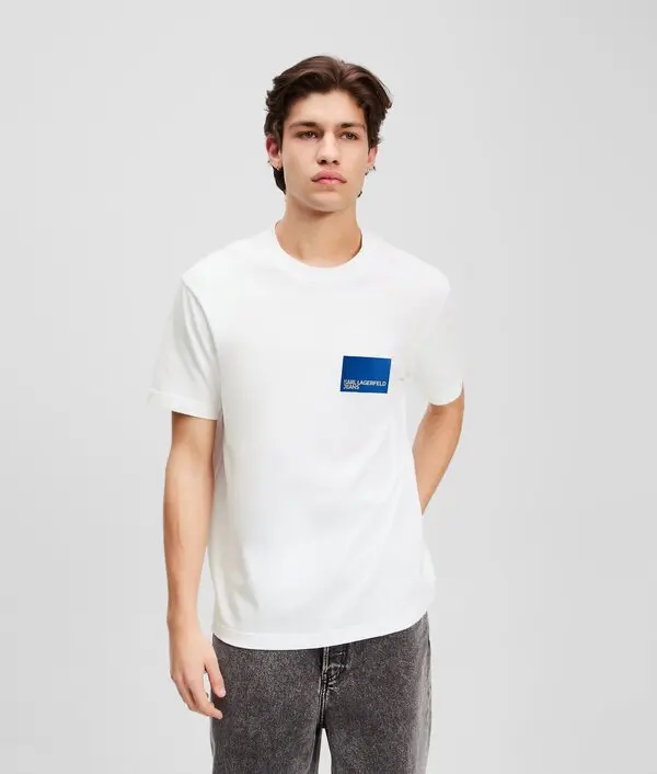 KL JEANS Box Logo T-shirt - White