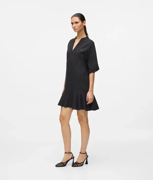 Karl Lagerfeld Linen Blend Shift Dress