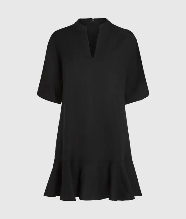Karl Lagerfeld Linen Blend Shift Dress