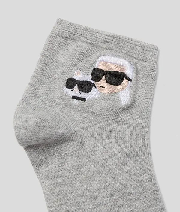 Karl Lagerfeld Ikon Short Socks – 3-pack