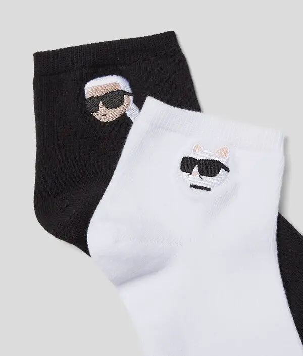 Karl Lagerfeld Ikon Short Socks – 3-pack