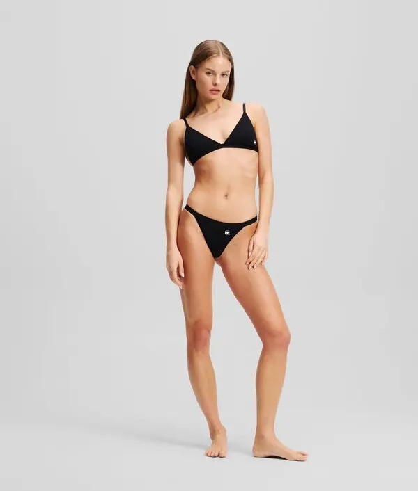 Karl Lagerfeld Ikon Ribbed Thong