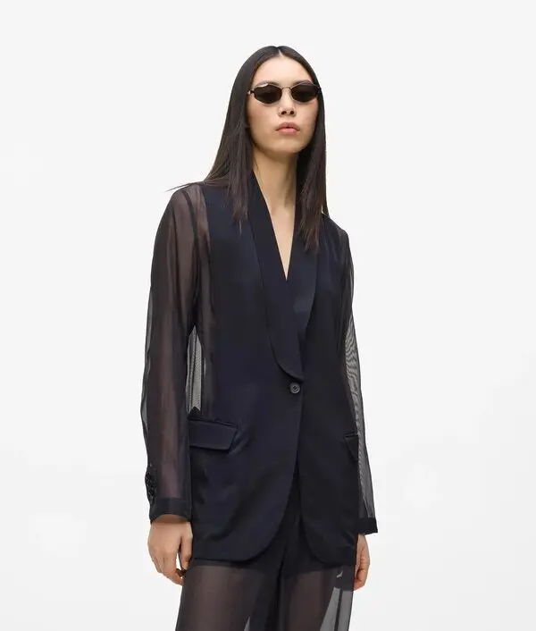 Karl Lagerfeld Organza Blazer