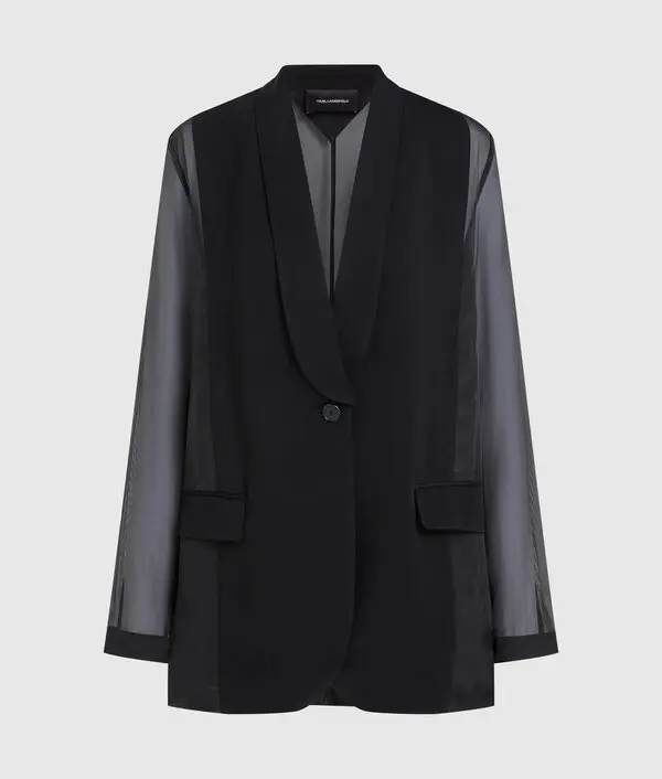 Karl Lagerfeld Organza Blazer