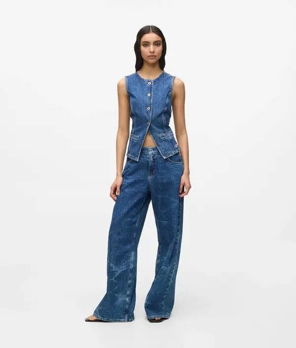 KL JEANS Jeans Low-rise Wide-leg Jeans