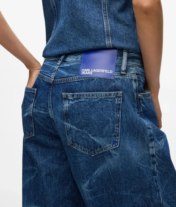 KL JEANS Jeans Low-rise Wide-leg Jeans