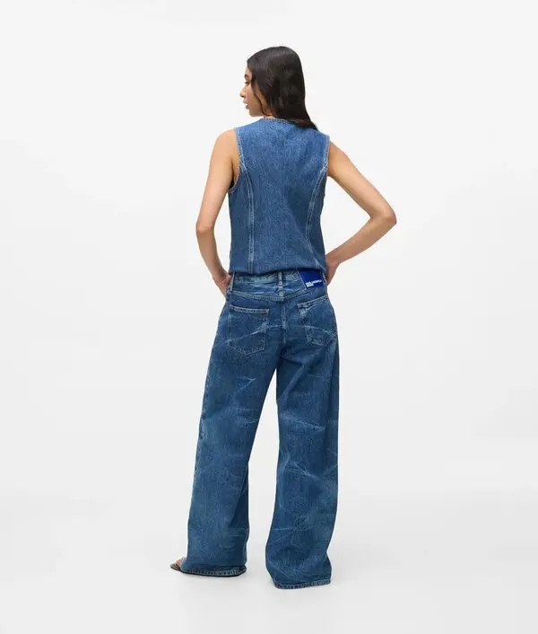 KL JEANS Jeans Low-rise Wide-leg Jeans