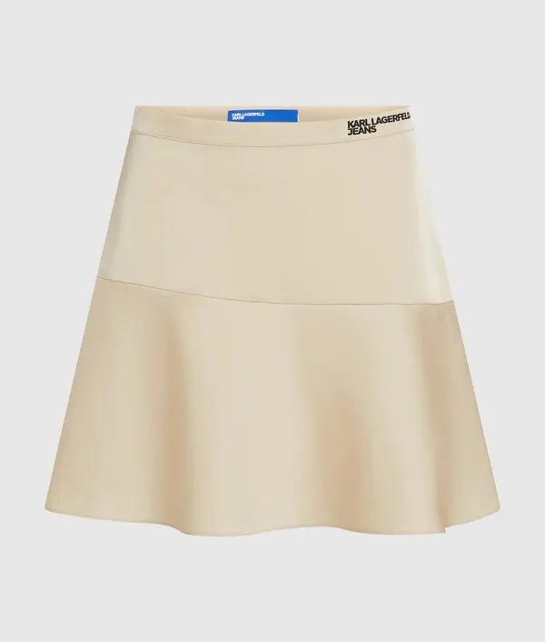KL JEANS Jeans Satin A-line Mini Skirt