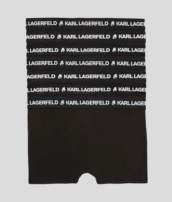 Karl Lagerfeld Set Of Seven Logo Trunks