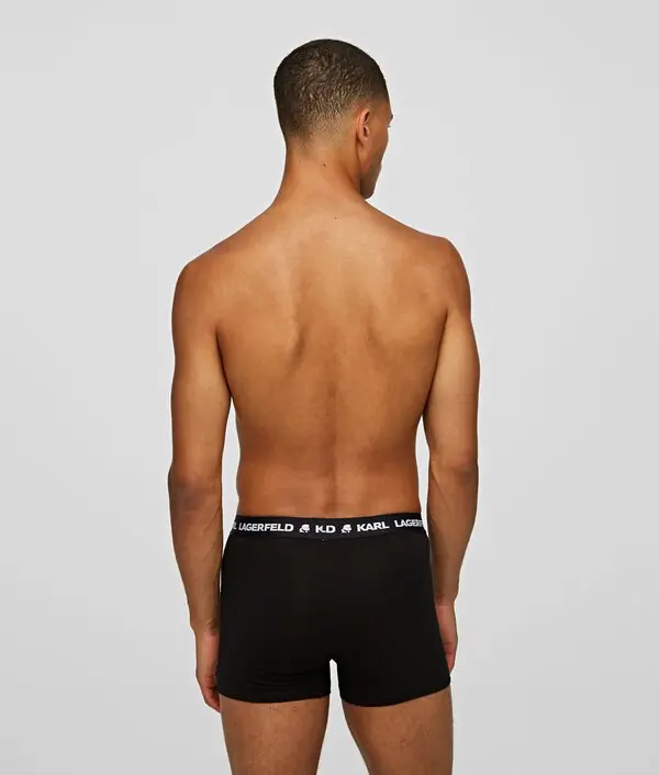 Karl Lagerfeld Set Of Seven Logo Trunks