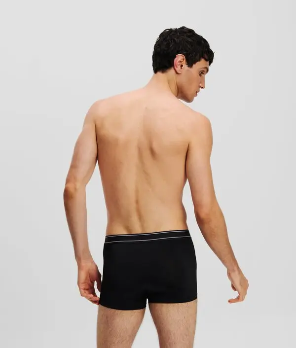 Karl Lagerfeld Logo Lightweight Trunks – 3-pack