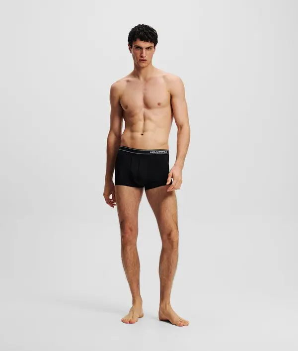 Karl Lagerfeld Logo Lightweight Trunks – 3-pack