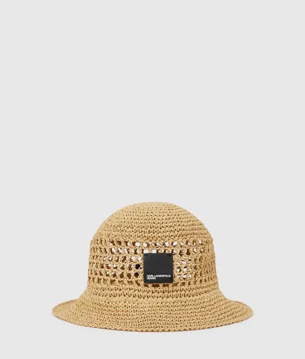 KL JEANS Jeans Woven Bucket Hat - Natural