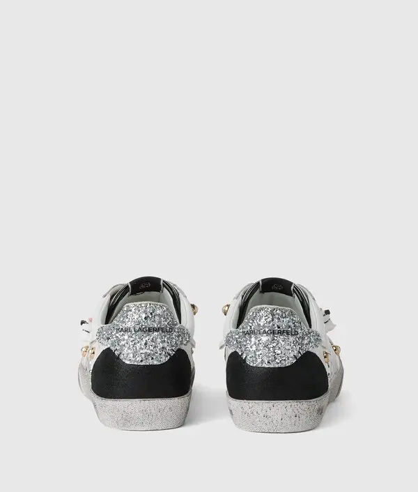 Karl Lagerfeld Karl Quote Studded Sneakers
