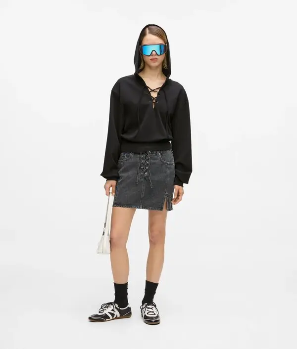 KL JEANS Jeans Lace-up Hoodie