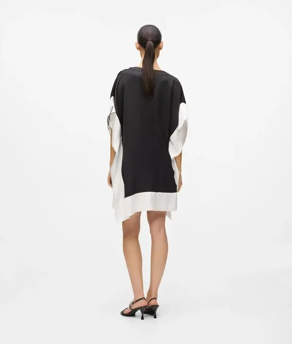 Karl Lagerfeld Signature Wide Sleeve Dress
