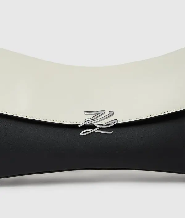 Karl Lagerfeld K/autograph Twist Elongated Shoulder Bag