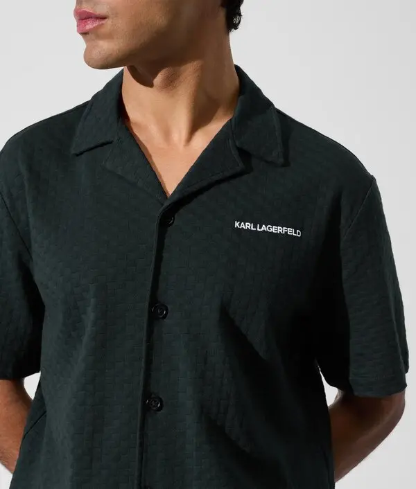 Karl Lagerfeld Checked Cotton Shirt
