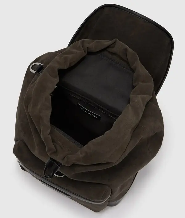 Karl Lagerfeld K/traveller Faux Suede Backpack