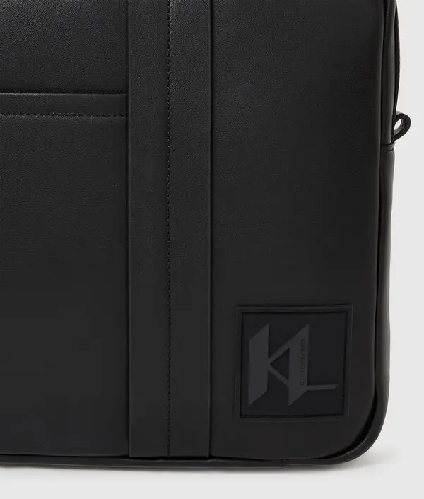 Karl Lagerfeld Monogram Patch Briefcase