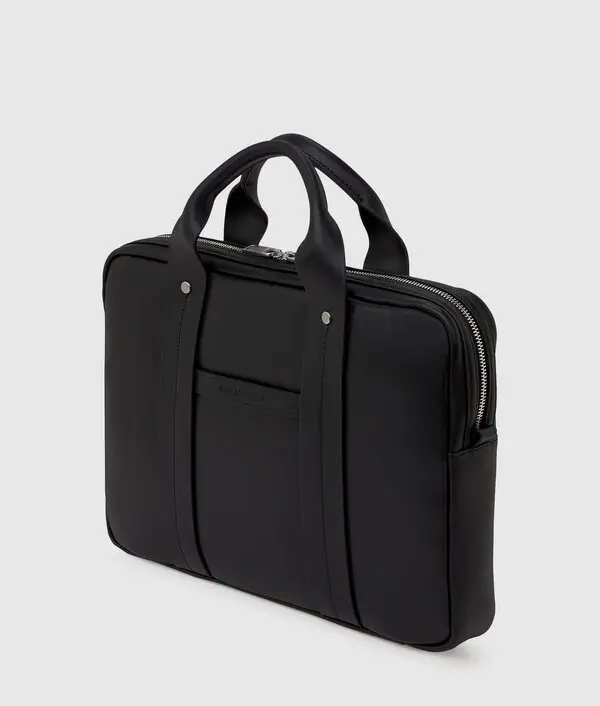 Karl Lagerfeld Monogram Patch Briefcase