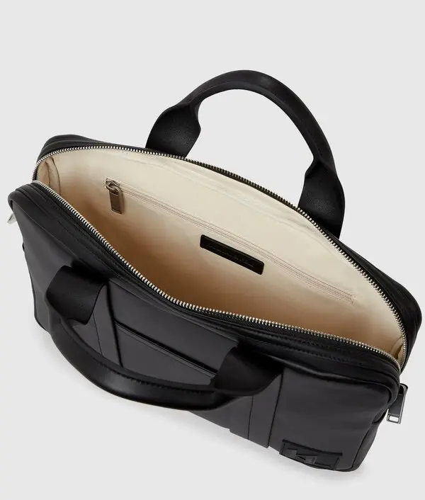 Karl Lagerfeld Monogram Patch Briefcase