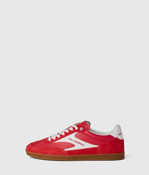 KL JEANS Kandidate Suede Sneakers - Red