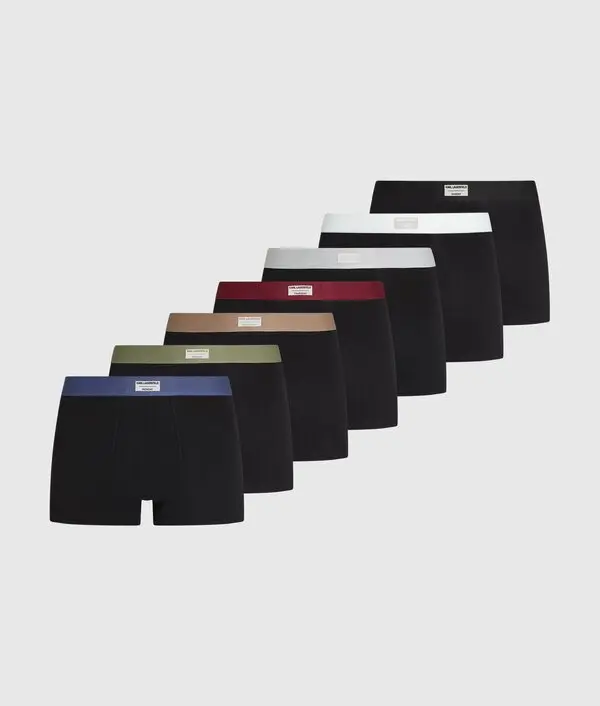 Karl Lagerfeld Seven-pack Trunks - Black