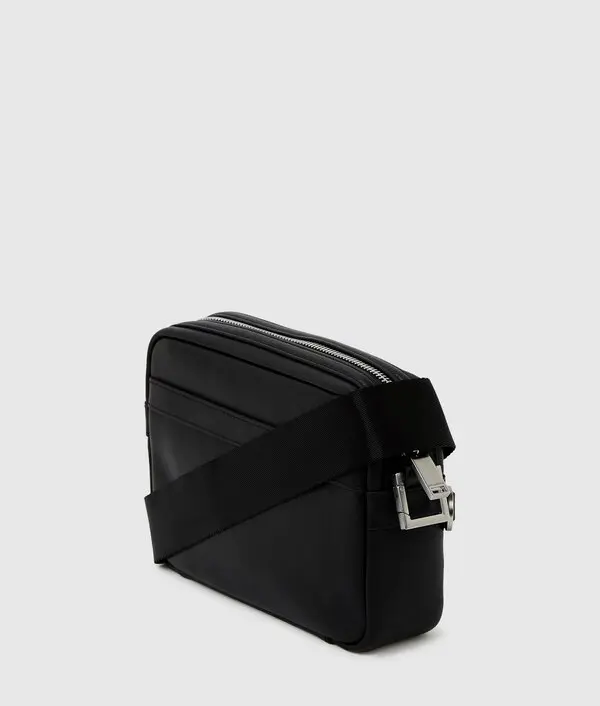Karl Lagerfeld Monogram Patch Camera Bag