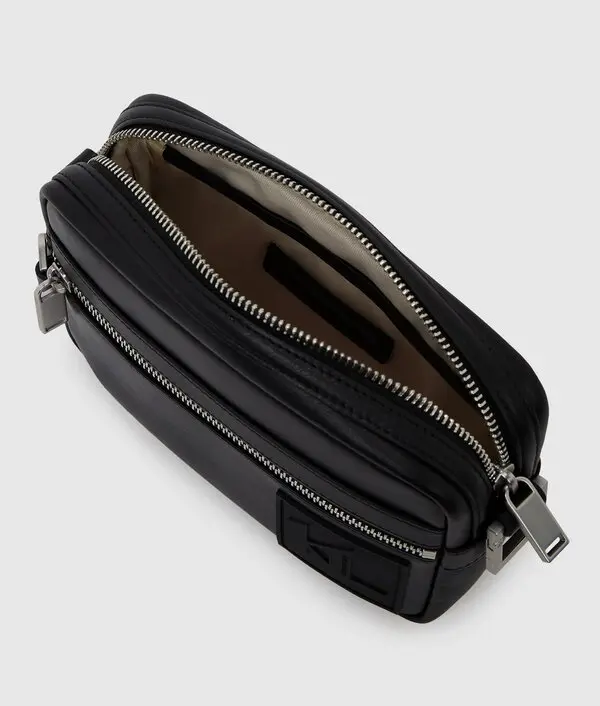 Karl Lagerfeld Monogram Patch Camera Bag
