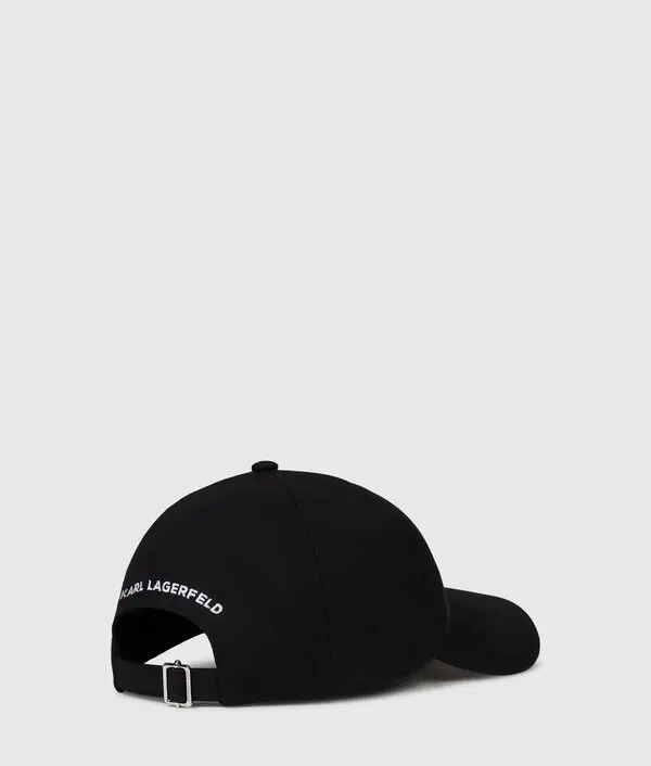 Karl Lagerfeld Ikon Choupette Baseball Cap - Black