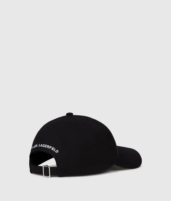 Karl Lagerfeld Ikon Choupette Baseball Cap - Black