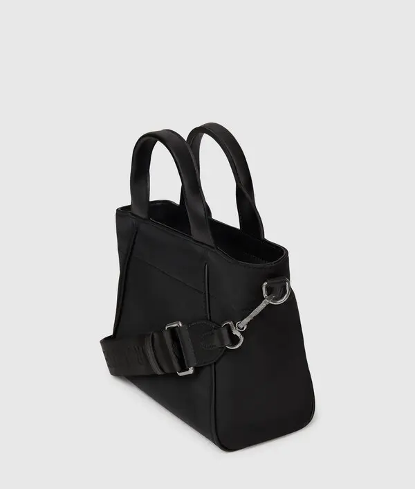 Karl Lagerfeld Ikon Nylon Small Tag Tote Bag