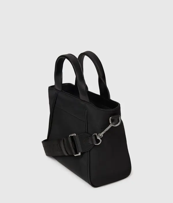 Karl Lagerfeld Ikon Nylon Small Tag Tote Bag