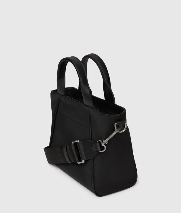 Karl Lagerfeld Ikon Nylon Small Tag Tote Bag