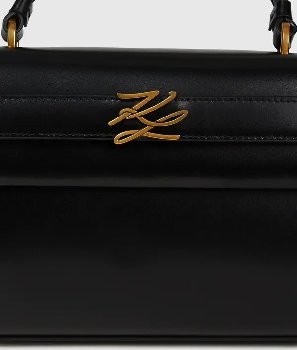 Karl Lagerfeld K/autograph Elongated Top Handle Bag