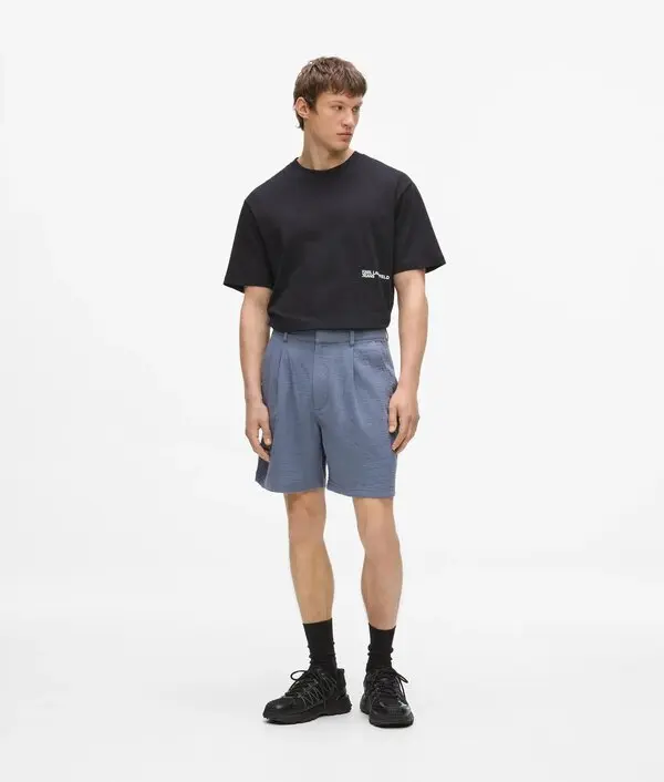 KL JEANS Jeans Crinkled Cotton Shorts