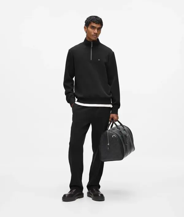 Karl Lagerfeld Double Knit Sweatpants - Black