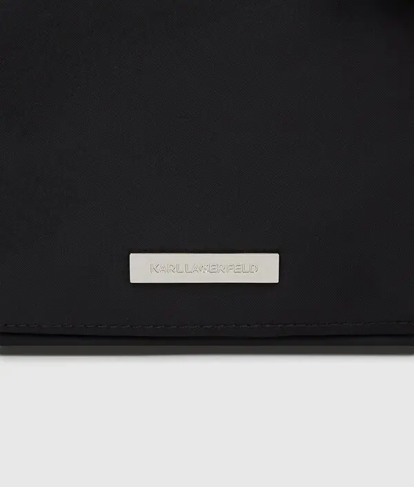 Karl Lagerfeld Ikon Nylon Tag Backpack