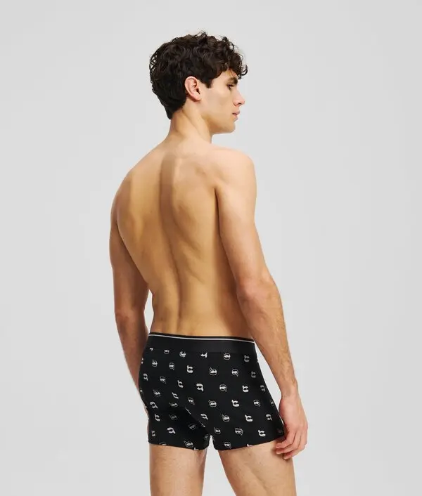 Karl Lagerfeld Ikon Print Trunks 3-pack
