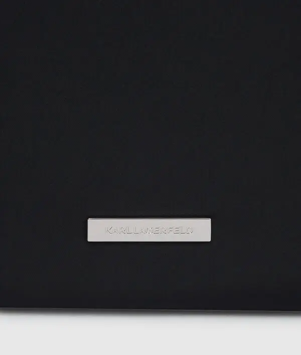 Karl Lagerfeld Ikon Nylon Large Tag Tote Bag