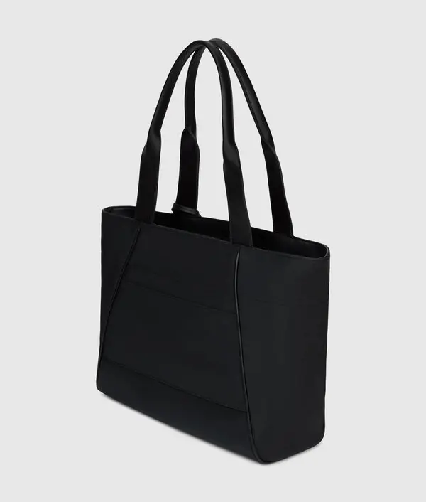 Karl Lagerfeld Ikon Nylon Large Tag Tote Bag